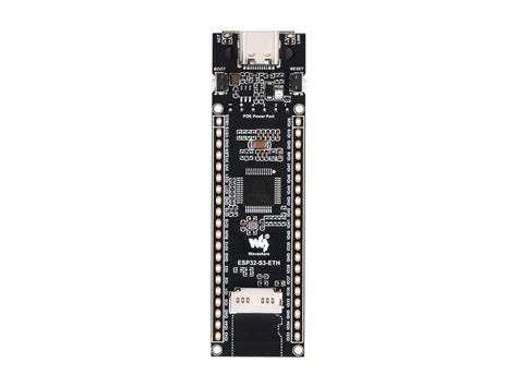 Esp32 S3以太网开发板 10100mbps支持poe双核240mhz支持wi Fi蓝牙 板载type C接口和micro Sd卡槽