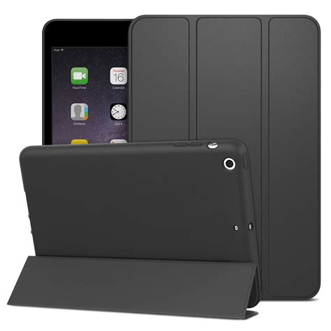 Trifold Smart Case For Apple Ipad Mini 2nd 3rd Gen Black