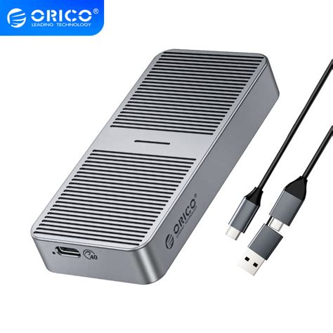 ORICO Gbps M NVME SSD Case With Built In Cooling Vest Upgraded Aluminum Fast Transimission