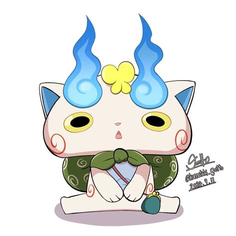 Komasan Youkai Watch Drawn By Kannatukigetto Danbooru