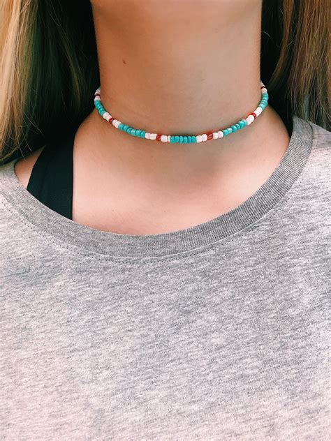 Diy Beaded Choker At Jon Lefebre Blog