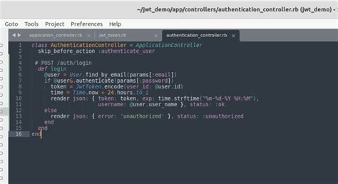 Tutorial On Building Rails Api Authentication Using Jwt