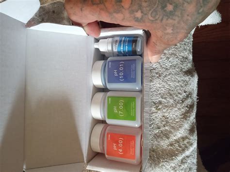 My Ph Calibration Solution Kit Came With No Instructions Preparations Ilgm Forum