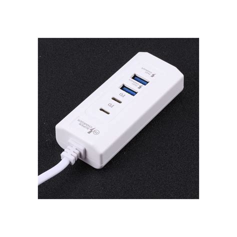 20W 2 X Type C PD 2 X USB High Speed Socket EU Plug
