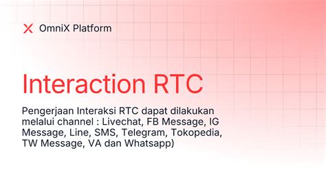 Interaction RTC OmniX Platform