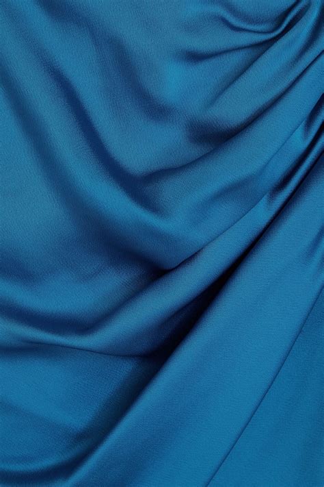 Simkhai 드레이프 디테일 새틴 크레이프 미니 스커트 최대 70 세일 The Outnet