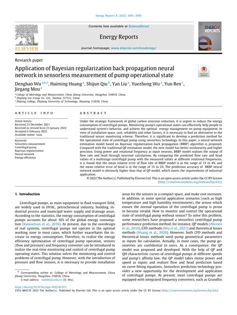 PDF Application Of Bayesian Regularization Back Propagation Neural Network In Sensorless