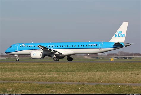 Ph Nxd Klm Cityhopper Embraer E195 E2 Erj 190 400 Std Photo By Ronald Vermeulen Id 1317443