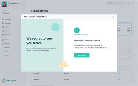 Free And Customizable Cancellation Flow Web Template Visily
