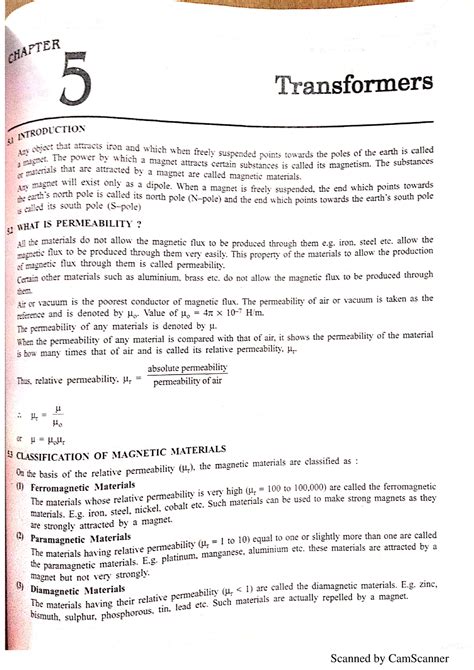 New Doc 2022 01 31 10 Transformer Notes Computer Science Engineering Studocu