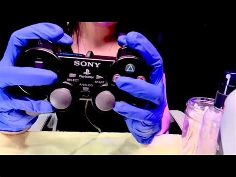 ASMR Cleaning A PlayStation Controller YouTube