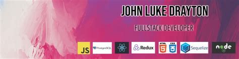 John Drayton Full Stack Developer Javascript Sequelize Express Git React And Redux