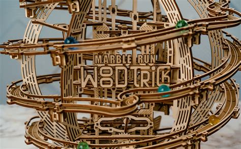 Wood Trick Wooden Marble Run Electric Motorized 3d Wooden