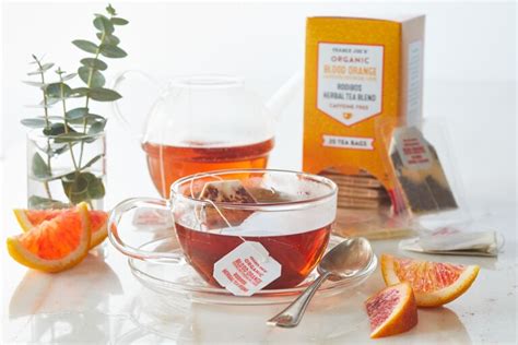 Aromatic Blood Orange Teas Organic Blood Orange Rooibos Herbal Tea Blend