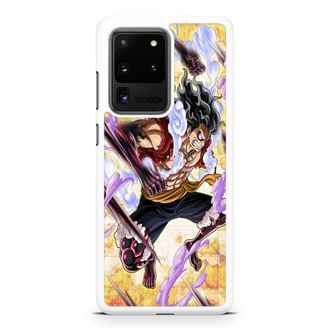 Luffy Gomu Gomu No Black Mamba Galaxy S20 Ultra Case Luffy Black