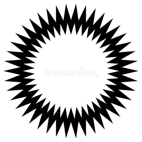 Spiky Circle Stock Illustrations 752 Spiky Circle Stock Illustrations