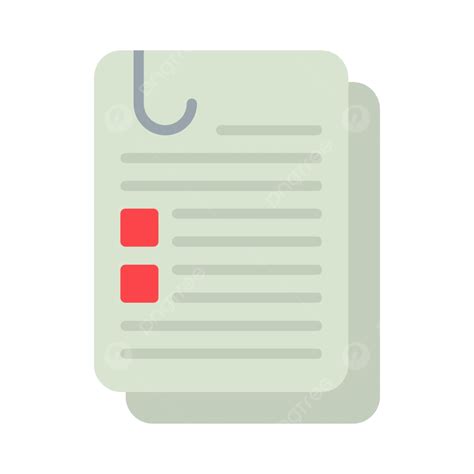 Assignment Flat Icon Vector Document Contract Paper Png And Vector
