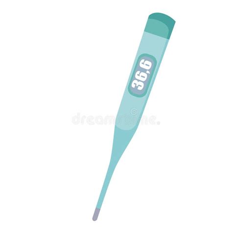 Printthe Image Shows A Digital Thermometer With A Display Showing A