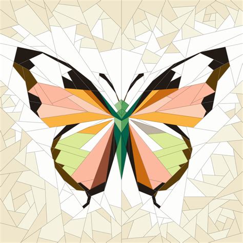 Spring Butterfly Quilt Pattern Modern Quilt Patterns