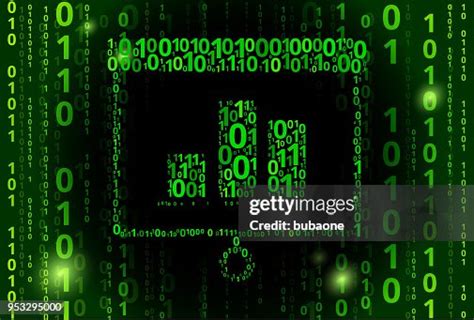 Chart Binary Code Vector Pattern Background High Res Vector Graphic