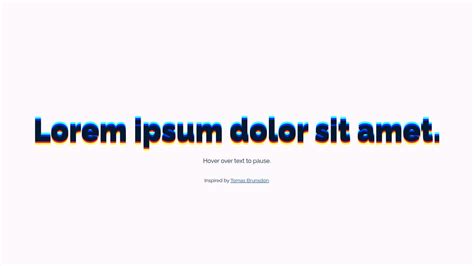 15 Css Text Shadow Effect