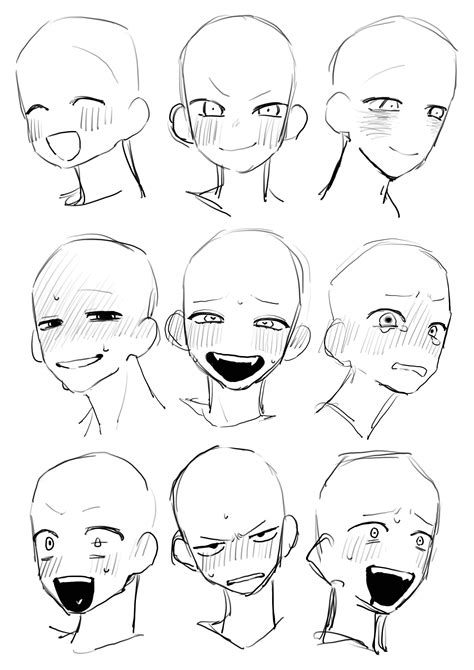 Anime Facial Expressions