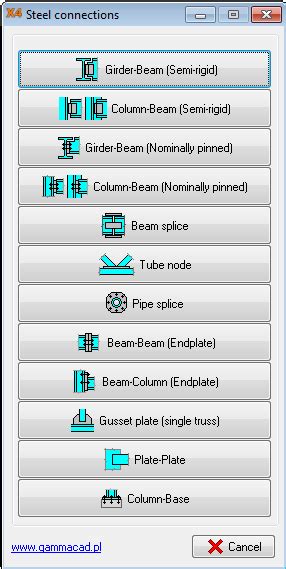 Application Of Steel Connection Sc1 Module Axisvm