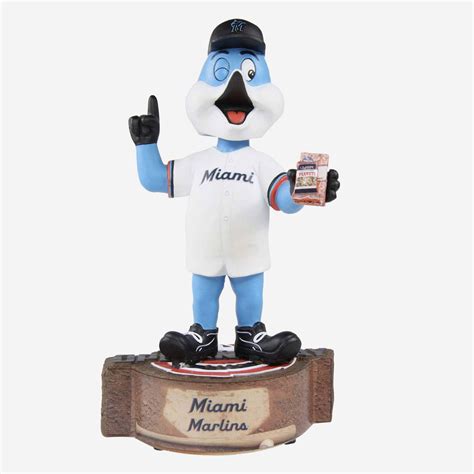 Billy The Marlin Miami Marlins Opening Day Mascot Bobblehead Foco