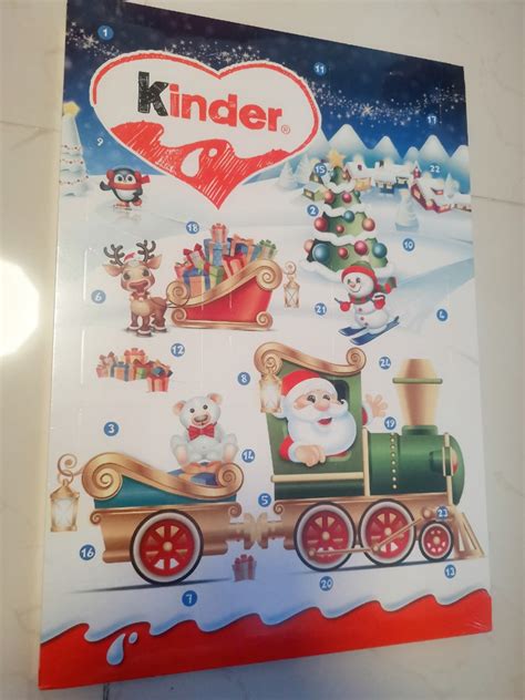 Kinder Chocolate Advent Calender T Box Food And Drinks T Baskets And Hampers On Carousell