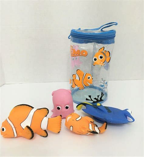 Disney Pixar Finding Nemo Set Of 4 Pvc Action Figure With Original Plastic Bag 3924532823