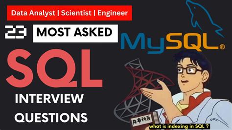 Top 24 Sql Interview Questions Part 2 Data Science Data Analyst
