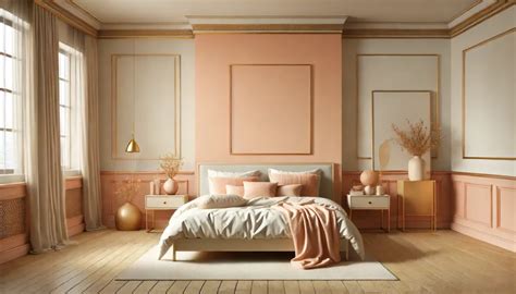 Peach Color Combination For A Serene Bedroom Oasis