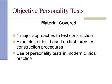 Ppt Objective Personality Testing Powerpoint Presentation Free Download Id3148862