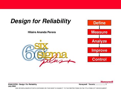 Design For Reliability Design Talk
