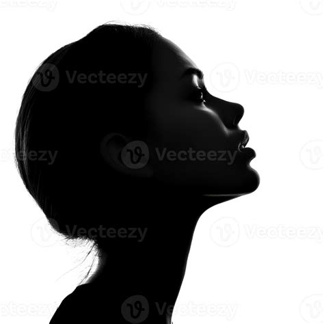 Woman Profile Silhouette Pngs For Free Download