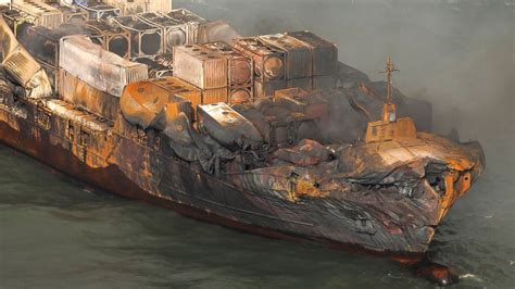 Solong Container Ship Involved In North Sea Crash To Be Towed To