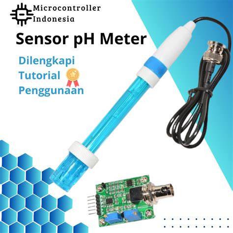 Jual Sensor Ph Meter Eelectrode Bnc Connector Alat Ukur Ph Esp32
