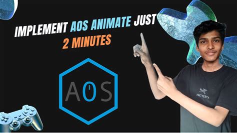 Kazi Rauf Elahi On Linkedin Implementing Aos Animate In Just 2 Minutes