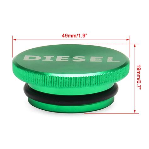 Cheap Auto Diesel Fuel Tank Caps Def Cap Aluminum For 2013 2014 2015