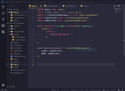 React Native Invariant Violation The Navigaion Prop Is Missing For This Navigator Stack
