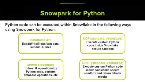 Snowpark Vs Snowflake Connector When Snowpark Api Was Made Available