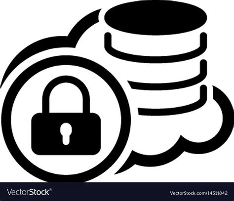 Secure Cloud Storage Icon