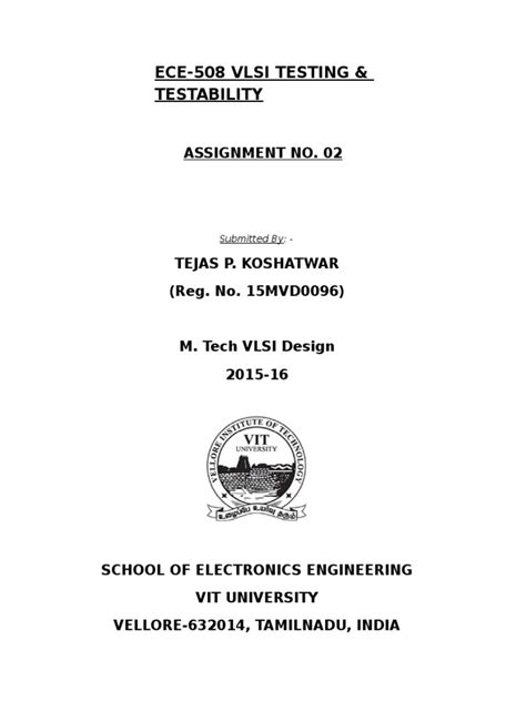 15mvd0096 Testing Assignment 2 Pdf Parameter Computer Programming