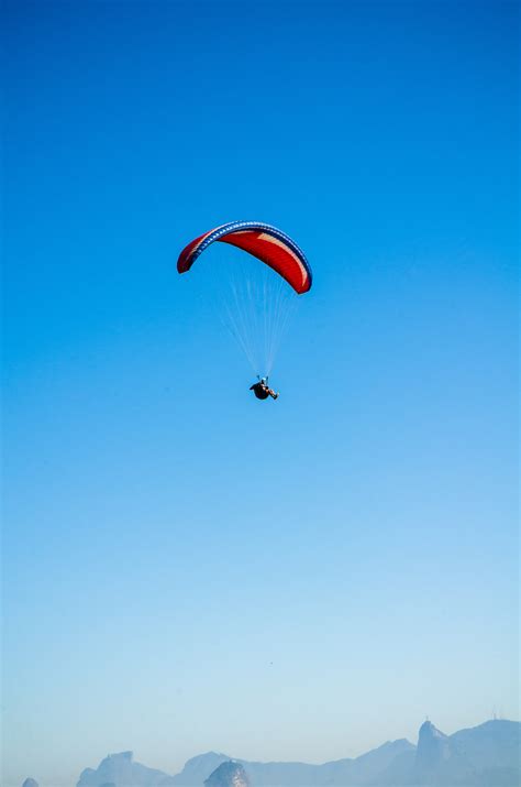 Free Images Wing Flight Bay Blue Extreme Sport Parachute Paragliding Sports Equipment