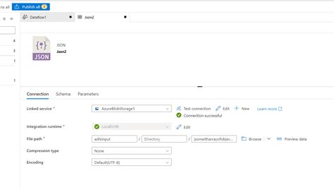 Badrequest Error While Trying To Test A Connection In A Blob Source