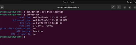How To Change Date Time And Timezone In Ubuntu Linux Networkhunt