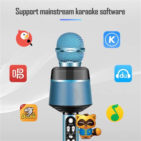 Bluetooth Mic Microphone Wireless Handheld Usb Ktv Grandado