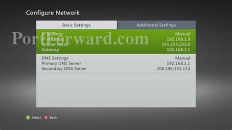 How To Set Up A Static IP Address On Your Xbox 360