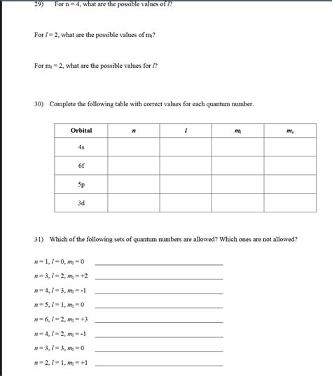 Solved For N What Are The Possible Values Of I For Chegg
