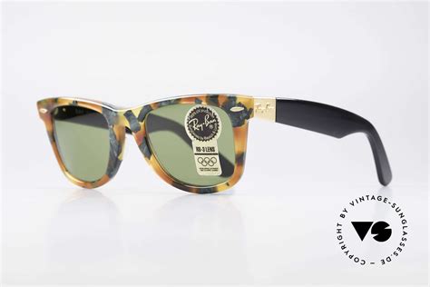 Sonnenbrillen Ray Ban Wayfarer I Limited Deluxe Edition Usa Vintage